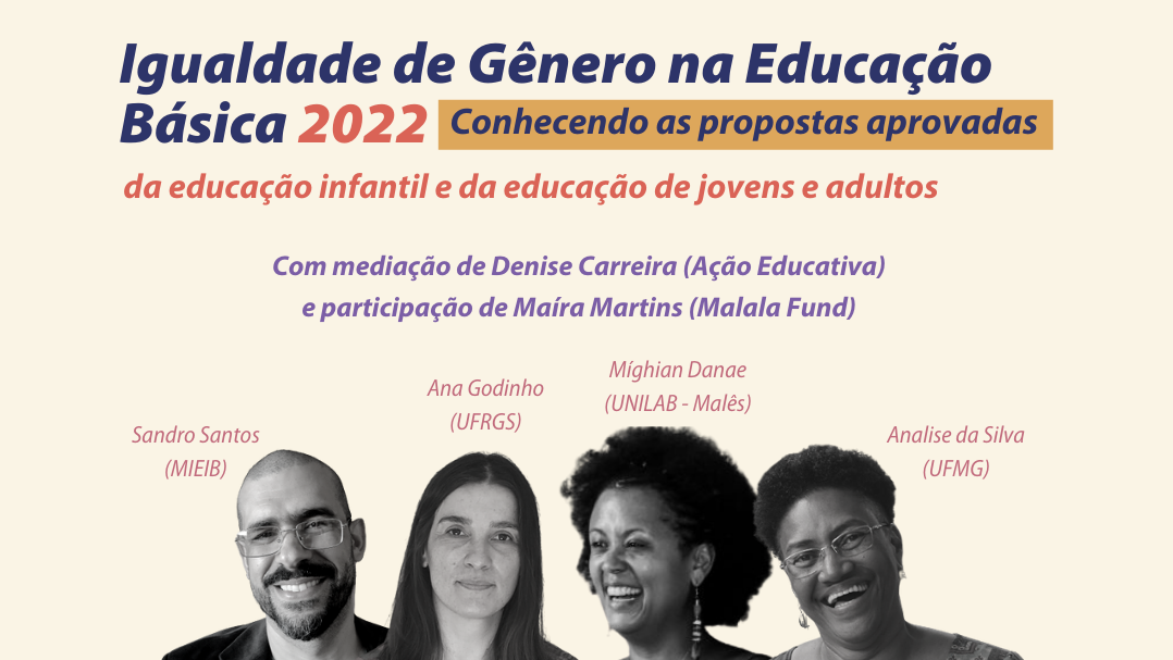 Propostas pedagógicas para estimular igualdade de gênero recebem reconhecimento público | CNDE